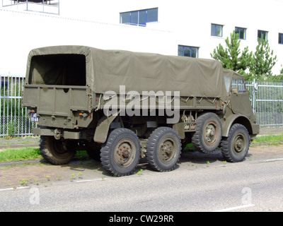 The YA 328 'Dikke Daf' is a military vehicle with heavy armor, designed ...