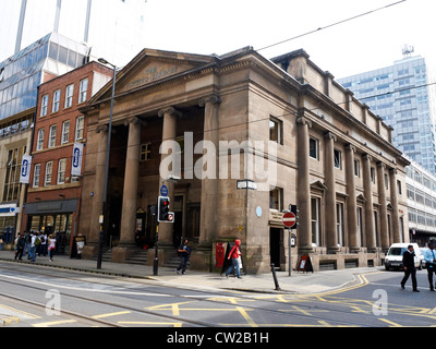 Portico library, Manchester Stock Photo - Alamy