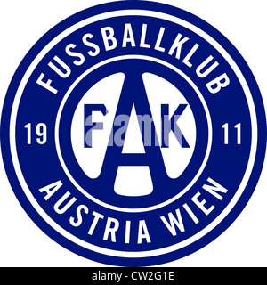 Logo of Austrian football team FK Austria Vienna - Austria Stock Photo ...