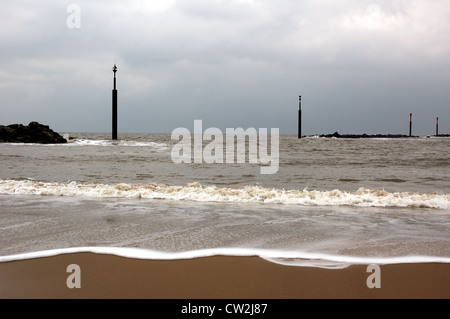 Offshore Reef Sea Palling Norfolk UK Stock Photo - Alamy