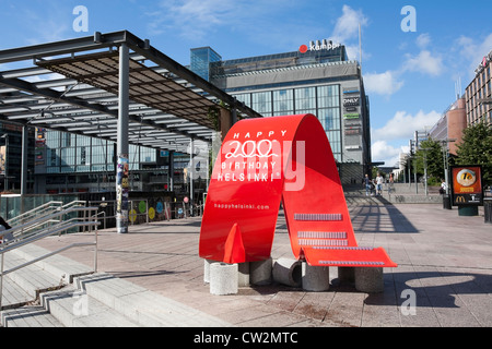 Kamppi bus terminal and shopping center exterior, Helsinki Finland ...