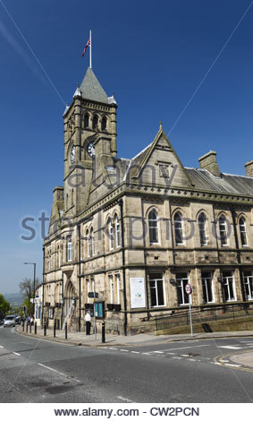 Town Hall, Colne, Lancashire, England UK Stock Photo: 23714911 - Alamy