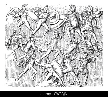 Patroclus Body Hector Stock Photo - Alamy