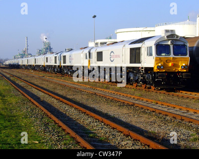 class 66;euro cargo rail;diesel locomotive;hendaye;france Stock Photo ...