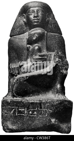 Granite statue of Senmut Stock Photo - Alamy