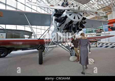 Boeing Model 40B Reproduction, Boeing Museum of Flight, Boeing Field ...