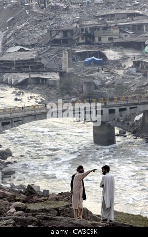 City view of Balakot after the earthquake Stock Photo - Alamy