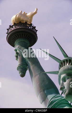 The Statue of Libertys torch is a symbol of freedom and democracy ...