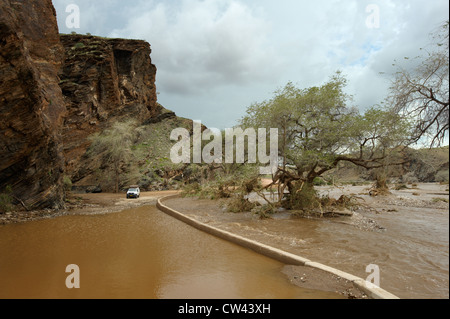 Bridge over the Gaub river in the Gaub Pass, Namibia Stock Photo - Alamy