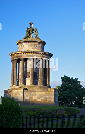 Burns Monument, Regent Road, Edinburgh Stock Photo - Alamy