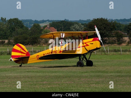 The Stampe Biplane Bi Plane UK Stock Photo - Alamy