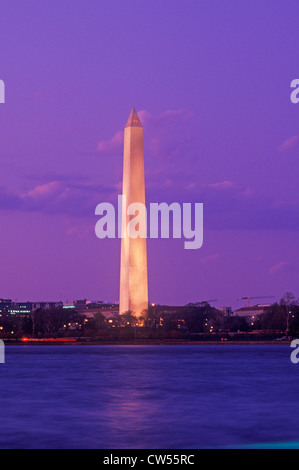 Washington Monument, Dusk Stock Photo - Alamy