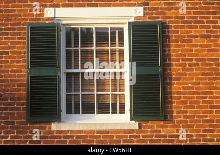 Courthouse known as the Mclean House at Appomattox Virginia site of ...
