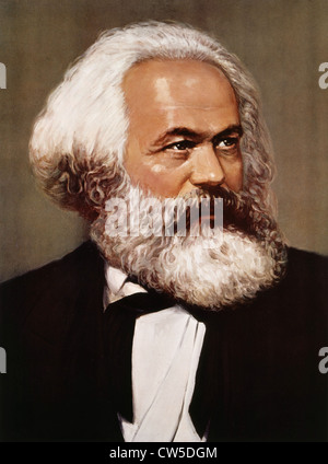 Portrait of Karl Marx Stock Photo - Alamy