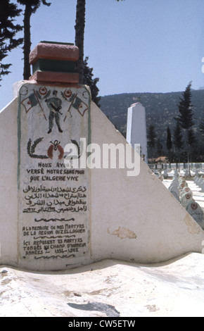 Algeria, Soummam Valley, Ouzellagen cemetery Stock Photo - Alamy