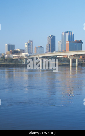 Little Rock Arkansas,skyline,modern high rise,rises skyscraper ...