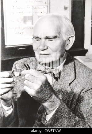 LEE DE FOREST (1873-1961). /nAmerican inventor. Photographed in 1907 ...