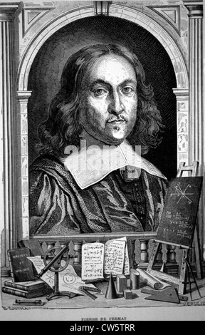 PIERRE de FERMAT (1601-1665). /nFrench mathematician. Title-page ...