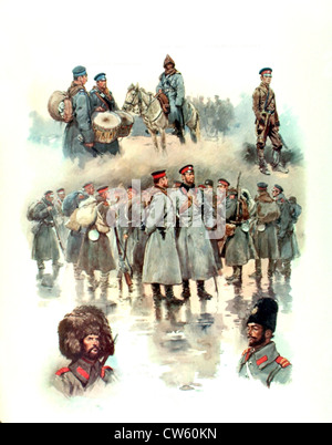 Scott, War of the Balkans: the Bulgarian army (1912 Stock Photo - Alamy