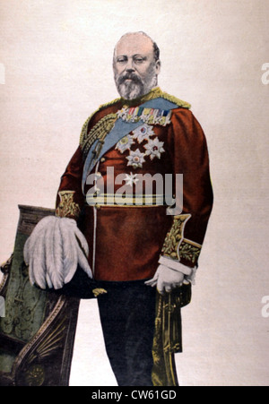 Edward VII, 1902 portrait of the King and Emperor magnificent in his ...