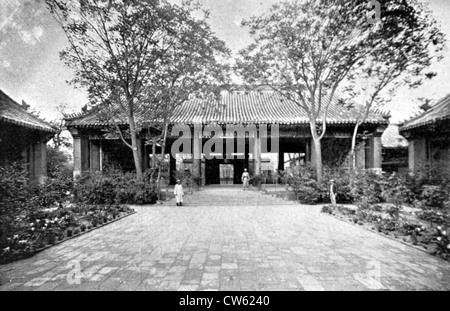 The French legation in Peking, 1900 Stock Photo - Alamy