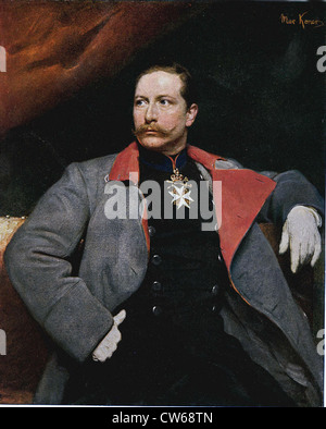 German Emperor Wilhelm II Stock Photo - Alamy
