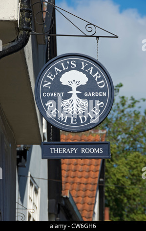 Neal's yard remedies sign and logo Stock Photo - Alamy