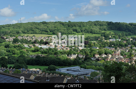 Bathwick Hill, Bath Stock Photo - Alamy