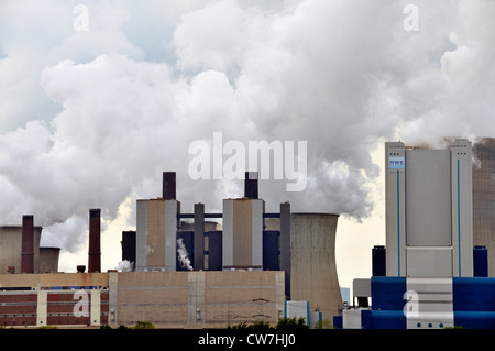 Niederaussem power station, Germany, North Rhine-Westphalia, Rhein-Erft ...