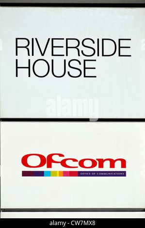 ofcom headquarters logo London England Uk United Kingdom Stock Photo ...