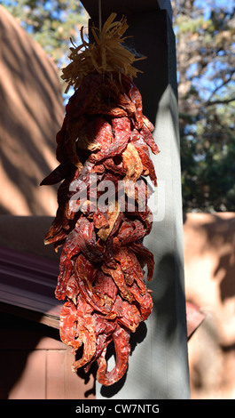 Chile ristras, Santa Fe, New Mexico, USA Stock Photo - Alamy