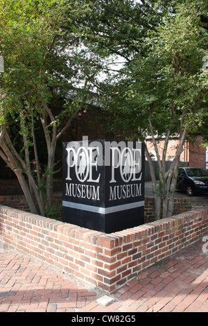 Edgar Allan Poe Museum In Downtown Richmond, Virginia Stock Photo - Alamy