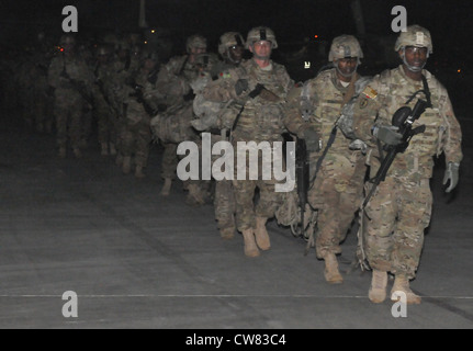 3rd Infantry Division headquarters at Fort Stewart, Georgia, January 6 ...