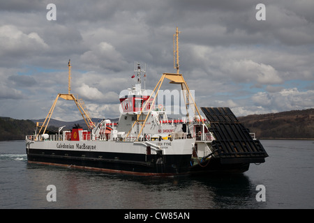 Lochaline - Fishnish Car and Passenger Ferry at Fishnich, Isle of Mull ...