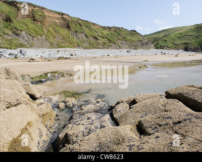 Druidston Haven beach Pembrokeshire rock patterns Stock Photo - Alamy