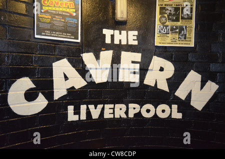 The Inside of The Cavern in Liverpool Stock Photo - Alamy