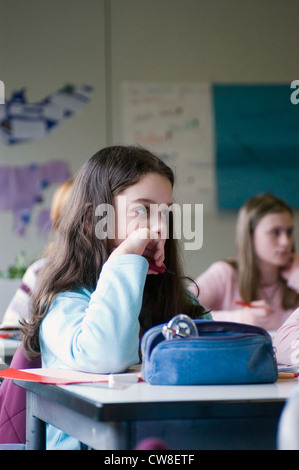 German lesson in a secondary school Stock Photo - Alamy
