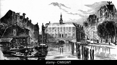 The Netherlands, Amsterdam, Former stock exchange building called Stock ...