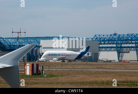 Airbus Industrie HQ in Toulouse France An Airbus A300 Super Transporter ...