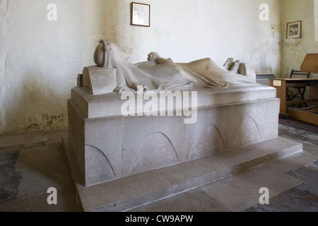 Wareham: St. Martin's church / effigy of T.E.Lawrence Stock Photo - Alamy