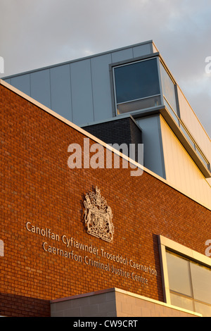 Caernarfon Criminal Justice Centre, incorporating the new Caernarfon ...
