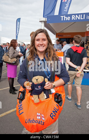 RNLI Fundraising Stall Stock Photo - Alamy
