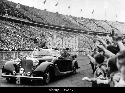 Adolf Hitler at the May Day Youth Rally in Berlin Stock Photo - Alamy