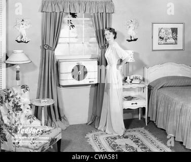 Window air-conditioner, 1952. Courtesy: CSU Archives/Everett Collection ...
