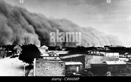 Dust Storm, 1930s Stock Photo - Alamy