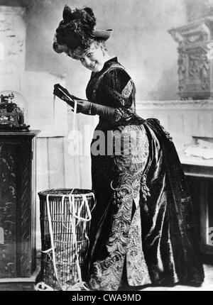 Early model of a stock ticker, circa 1867. CSU Archives Courtesy ...