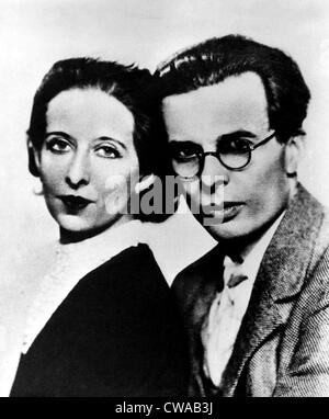 Aldous and Maria Huxley Stock Photo - Alamy