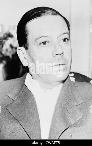 Cole Porter. Portrait of the American composer and songwriter, Cole ...