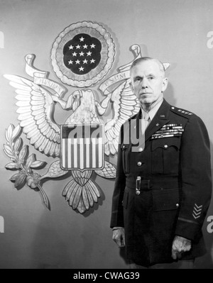 1943 General Marshall - World War II - U.S propaganda Poster Stock ...