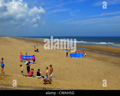 Ingoldmells Beach, Ingoldmells, Skegness, Lincolnshire, England, United ...